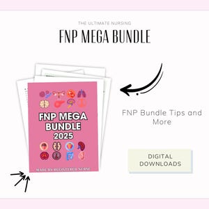 FNP Mega Bundle 2025, Family Nurse Practitioner Exam Study Guide (PDF ...