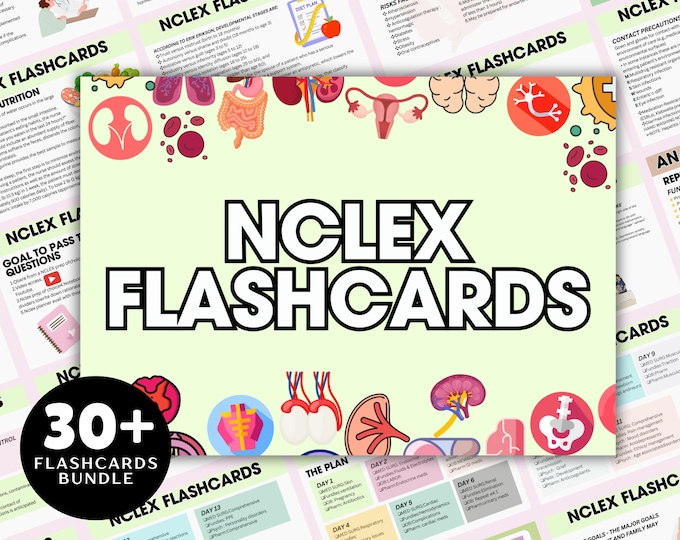 2024 Next Gen NCLEX Flashcards, Ultimate NCLEX Study Guide for the New ...