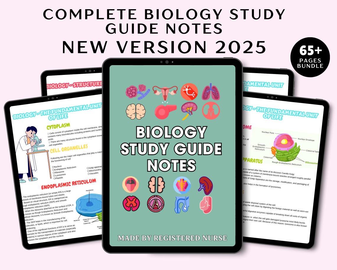 Ultimate Biology Notes 2025 Perfect for Students to Learn and Succeed ...