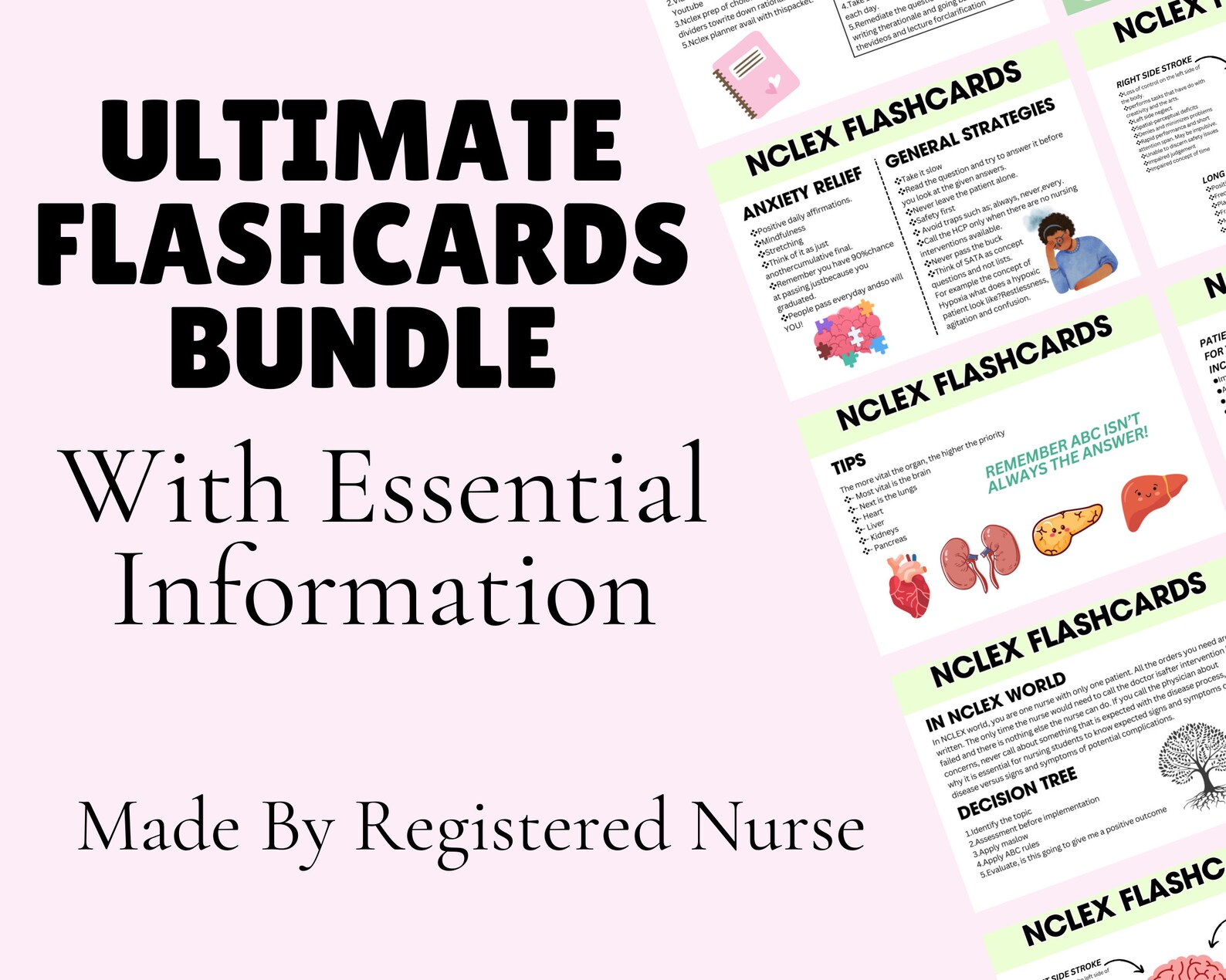 2024 Next Gen NCLEX Flashcards, Ultimate NCLEX Study Guide for the New ...