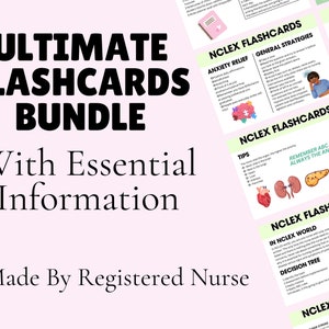 2024 Next Gen NCLEX Flashcards, Ultimate NCLEX Study Guide for the New ...
