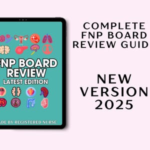 UPDATED for 2025! FNP Exam Review, Fnp Exam Review, FNP Board Review ...