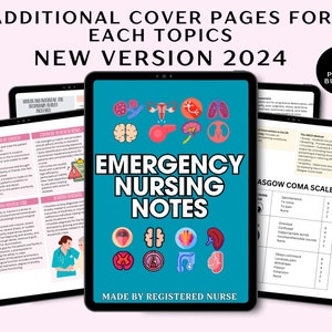 Critical Care Nursing 2024 Edition, ICU Study Guide, Med Surg, Nursing ...