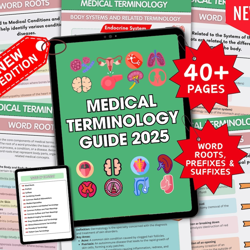 Basic Emt Study Guide - Etsy