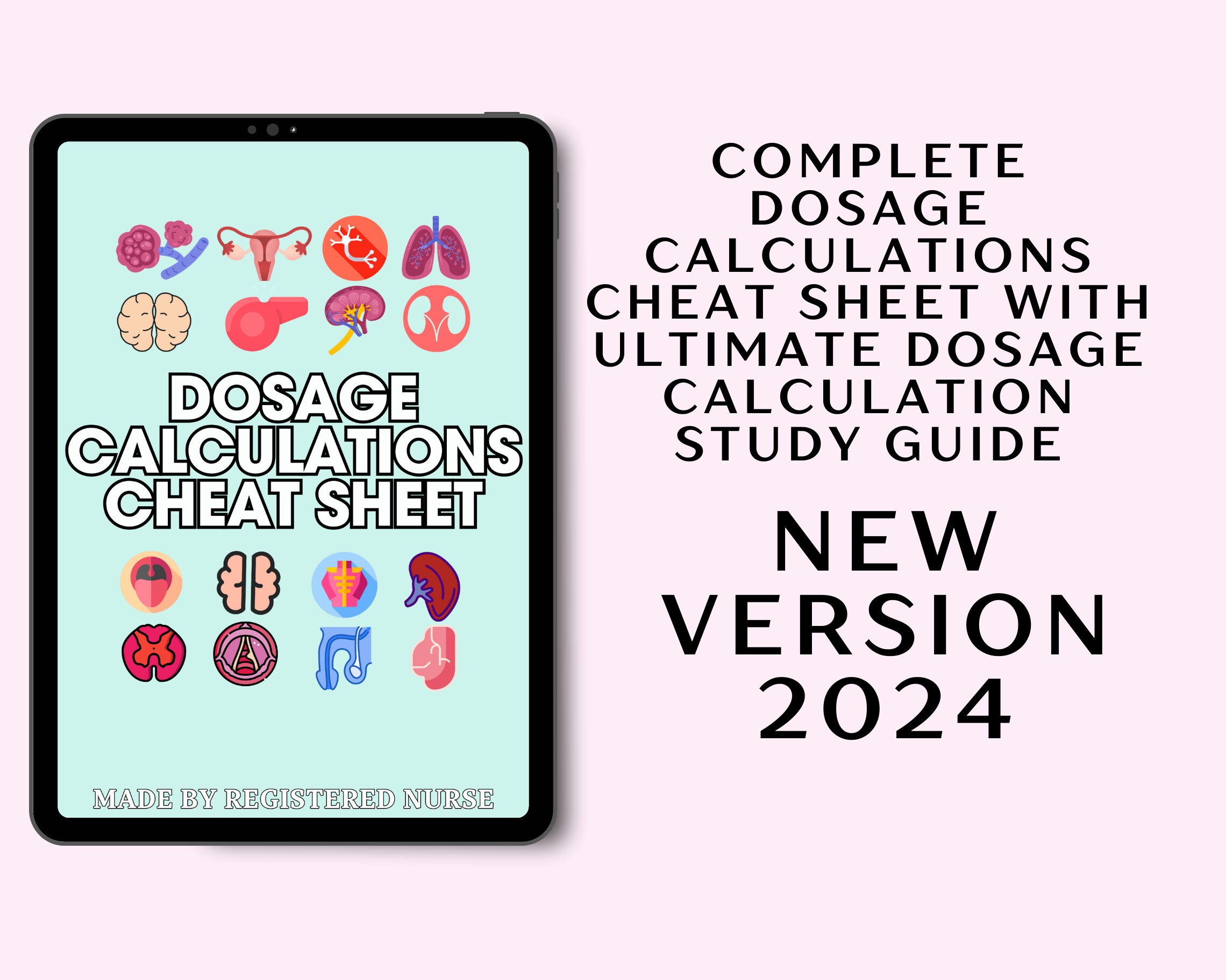 Dosage Calculations With Dosage Calculation Study Guide, Nursing Notes ...