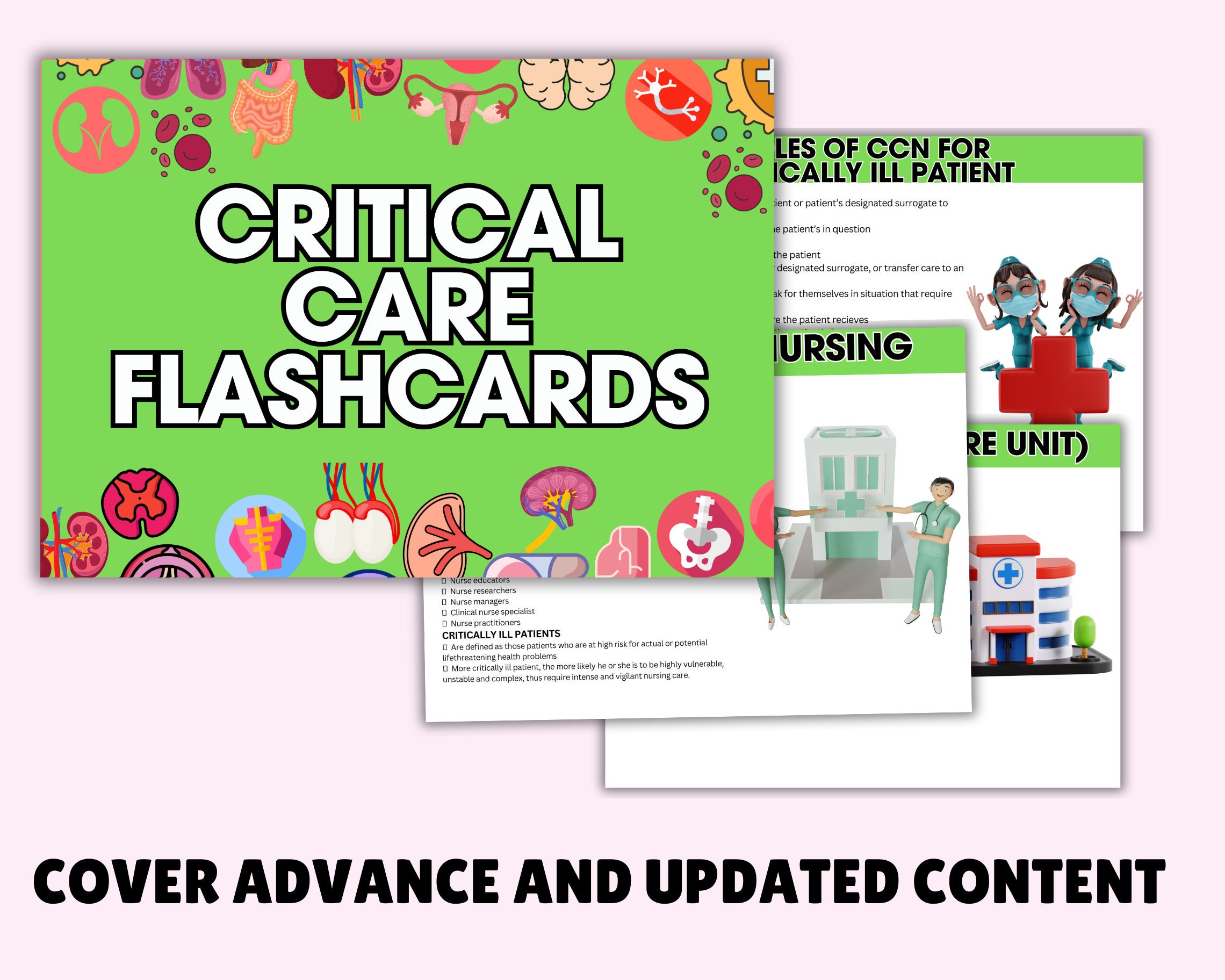 Critical Care Nursing 2024 Edition, ICU Study Guide, Med Surg, Nursing ...