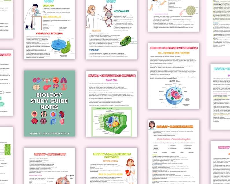 Ultimate Biology Notes 2025 Perfect for Students to Learn and Succeed ...