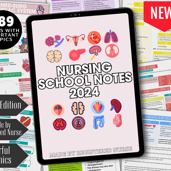 Nursing Notes - Etsy