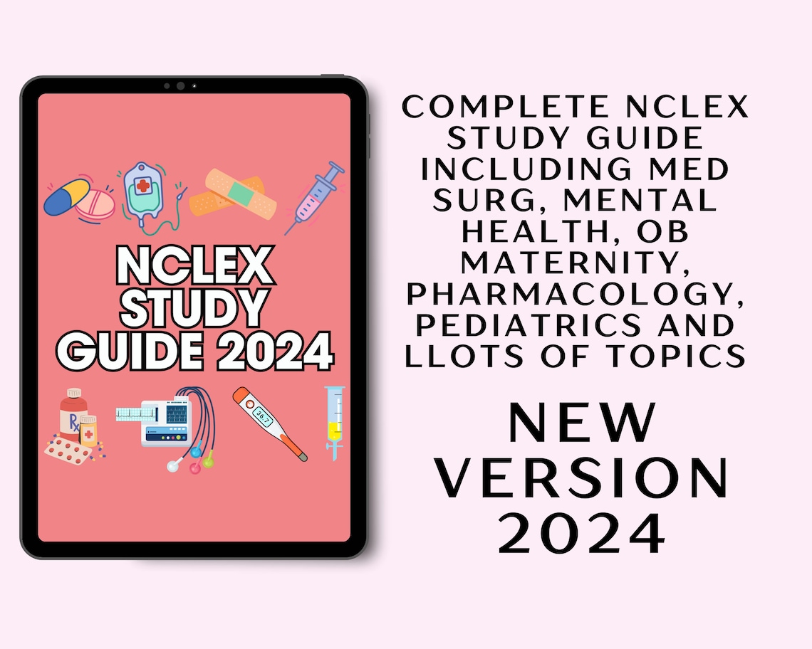 2024 Next Gen NCLEX Study Guide, Ultimate NCLEX Study Guide for the New ...