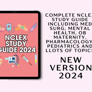 2024 Next Gen NCLEX Study Guide, Ultimate NCLEX Study Guide for the New ...