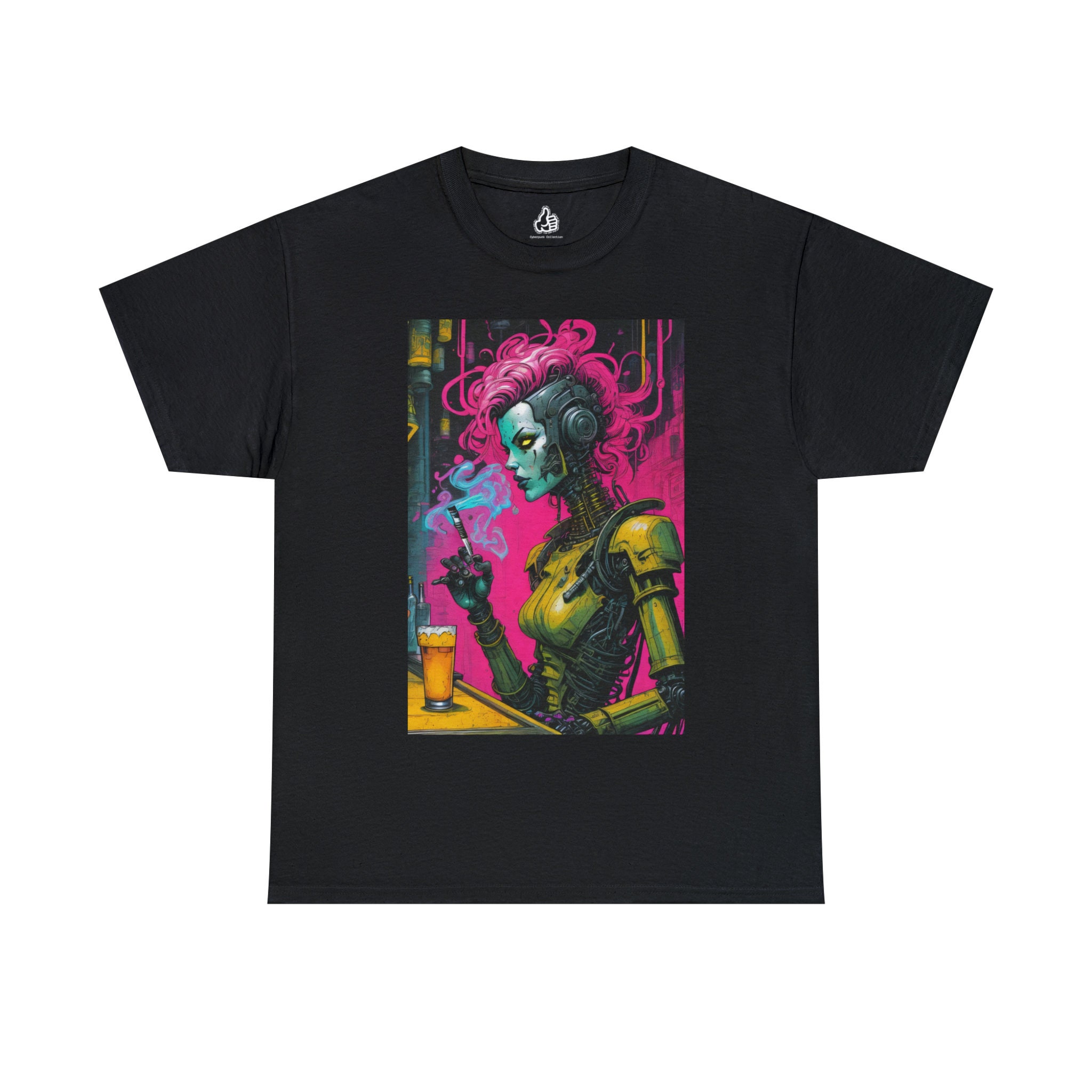 Frank Frazetta Cyberpunk Tshirt, Femme Fatale Robot, Death Dealer ...