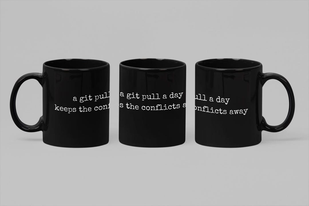 Git Pull a Day Mug, Funny Programmer Coffee Cup, Software Developer Gift, Coding Humor, Unique ...