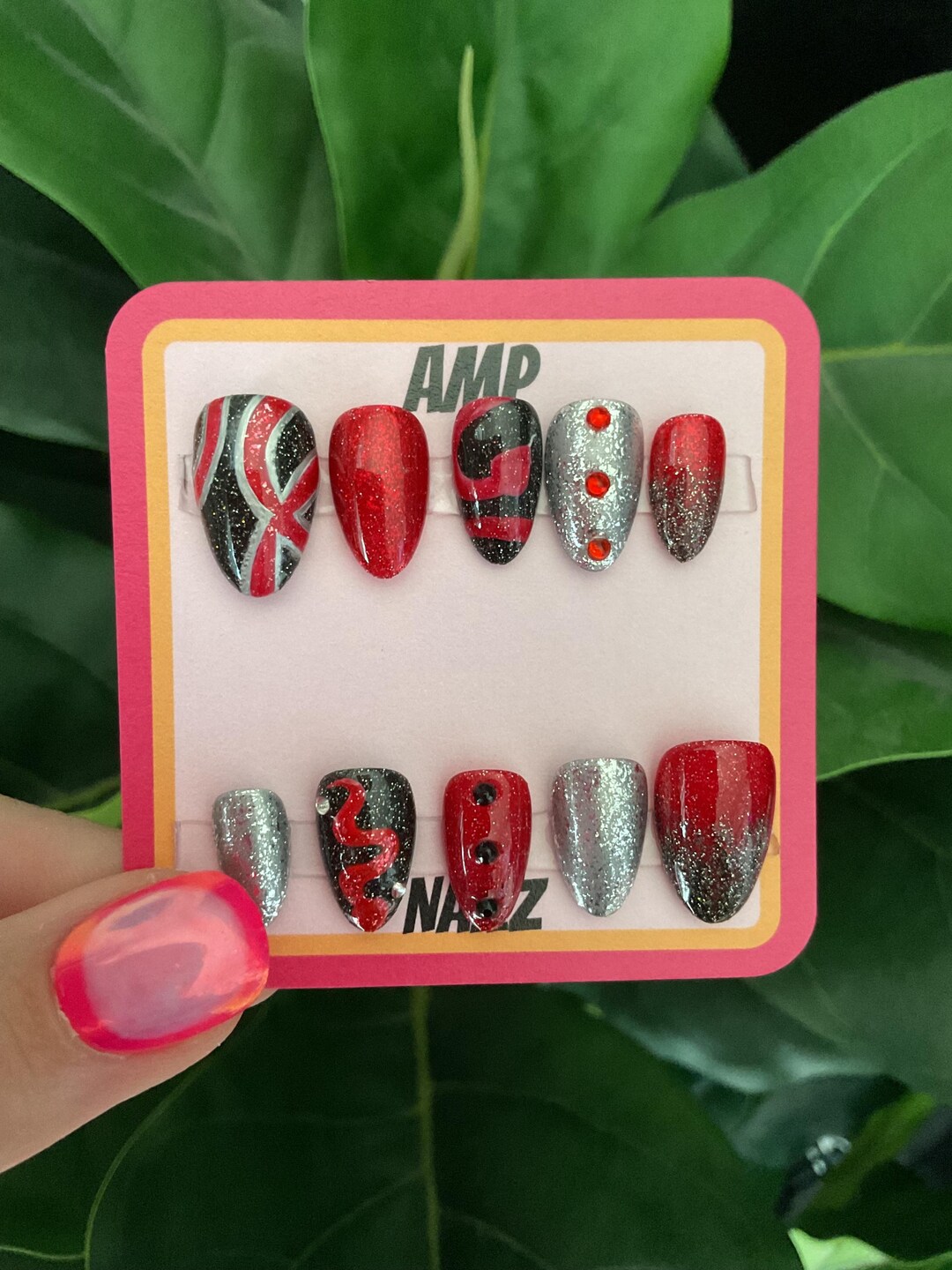 Eras Tour Nails| Taylor Swift Album Nails| Press on Nails| False Nails ...