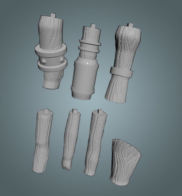 Fern Magic Staff 3D Printing Files - Etsy