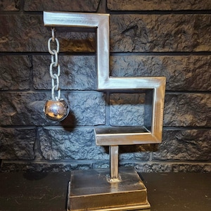 BEAUTIFUL DESTRUCTION, Metal Art Piece, Wrecking Ball, Metal ...