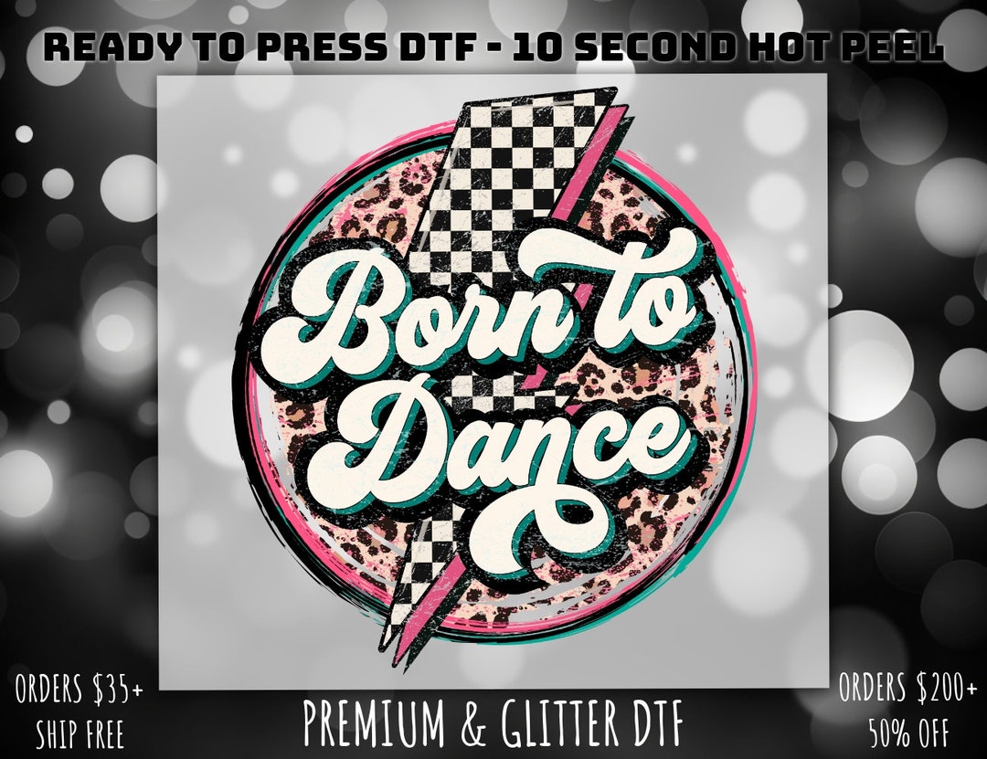 Leopard RETRO Dance Ready to Press Heat Transfer Designs - Etsy