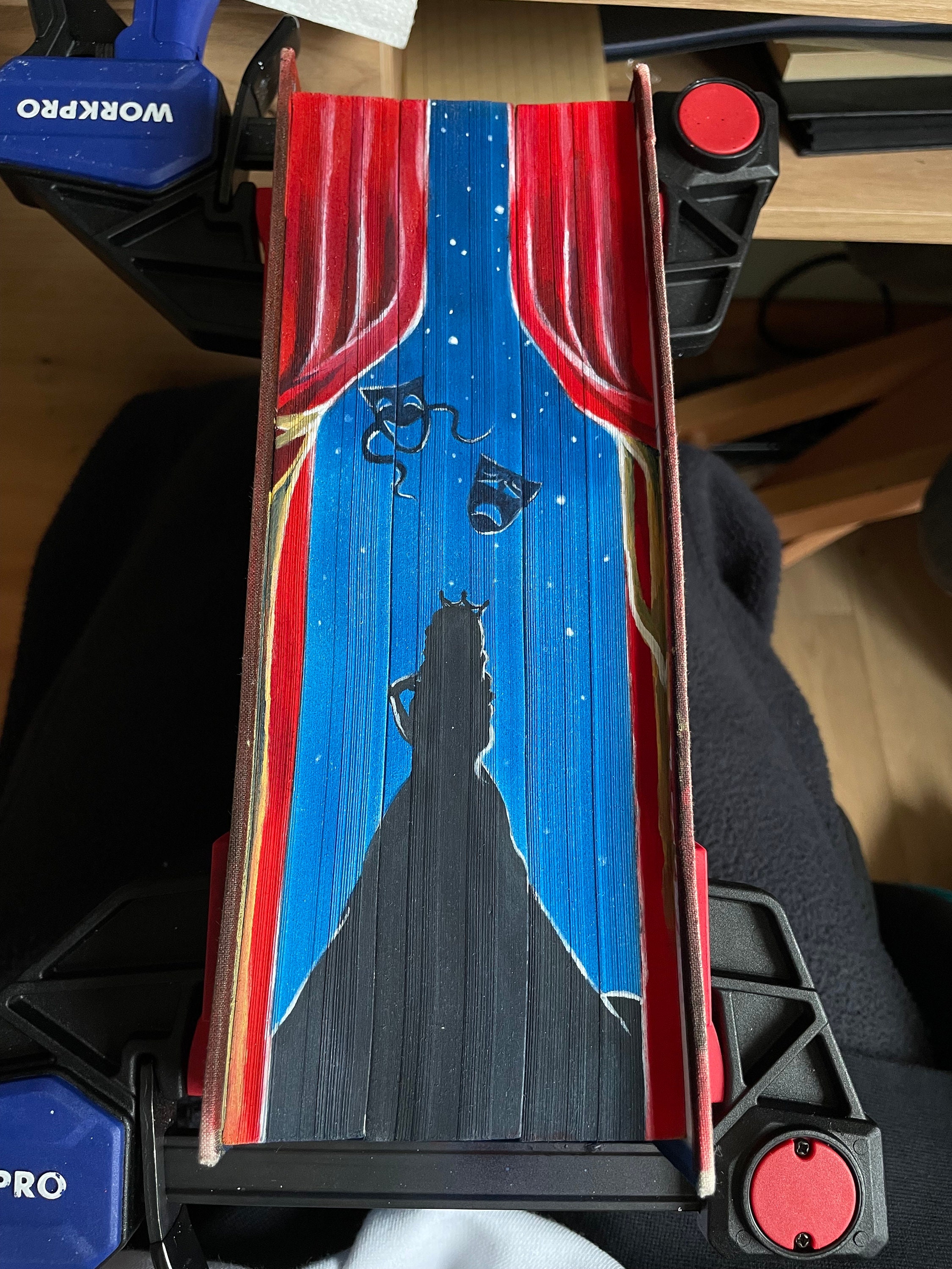 Caraval Sprayed Edges Jaspage Fore Edge Painting - Etsy