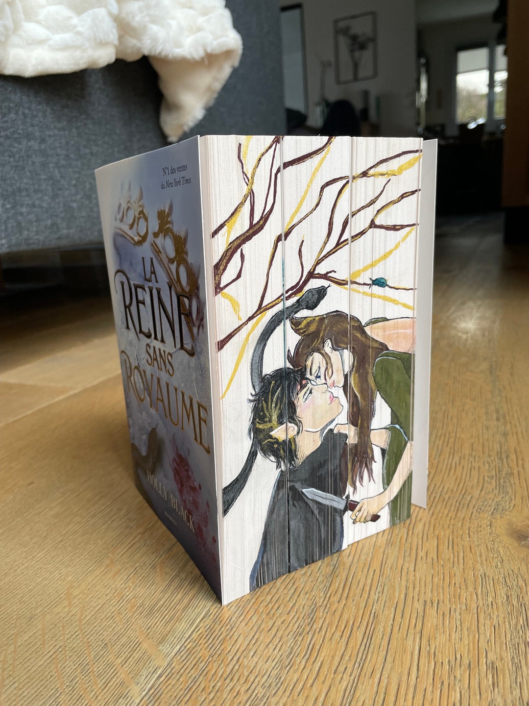 Trilogy Cruel Prince Jasper Sprayed Edges - Etsy