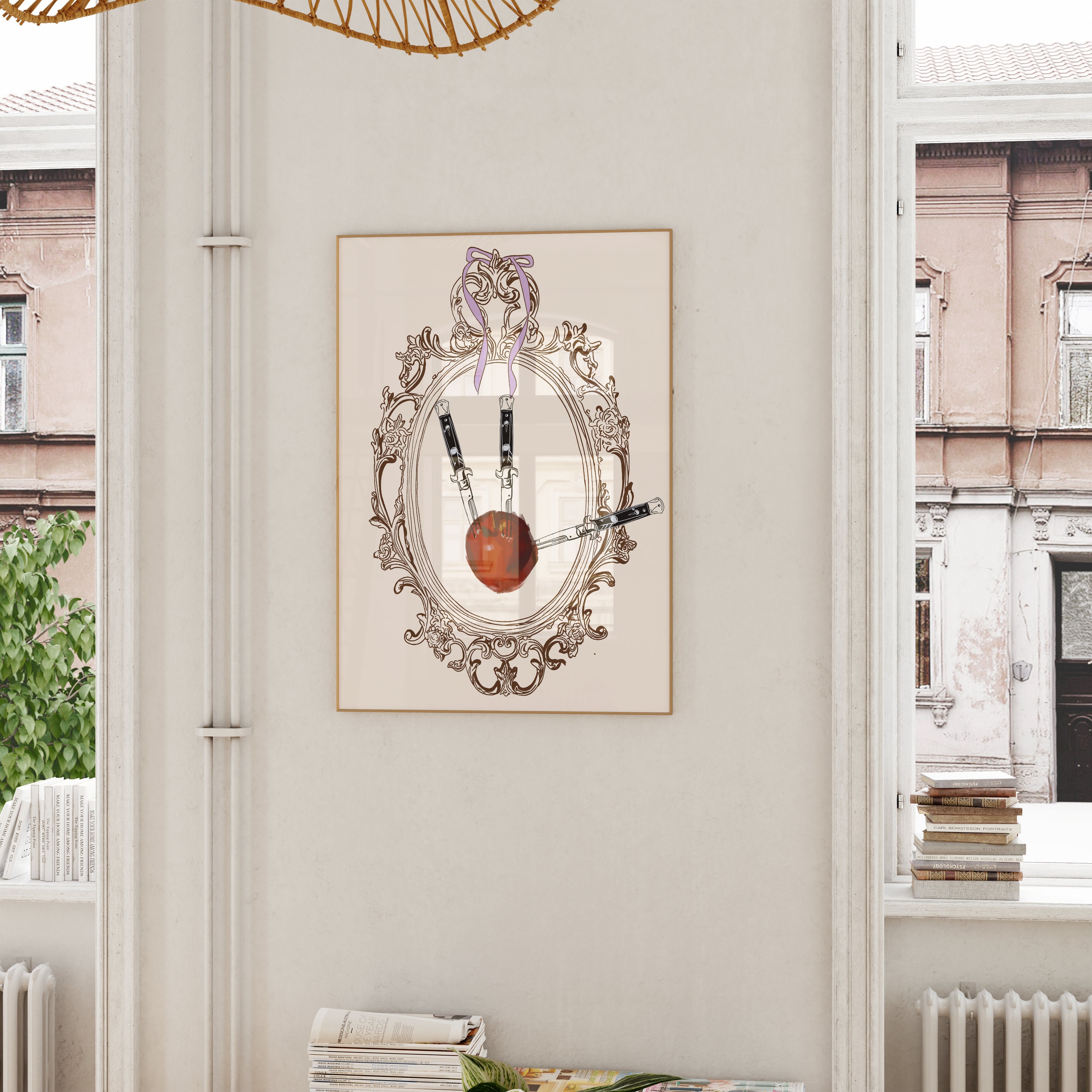 Coquette Print, Trendy Pink Bow Wall Art, Soft Girl Aesthetic, College ...