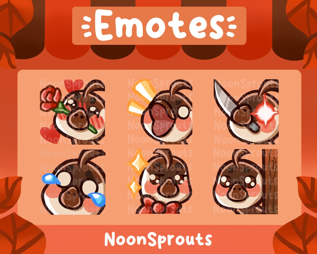 Cute Funny Canadian Goose Emotes Twitch/discord Bundle of - Etsy