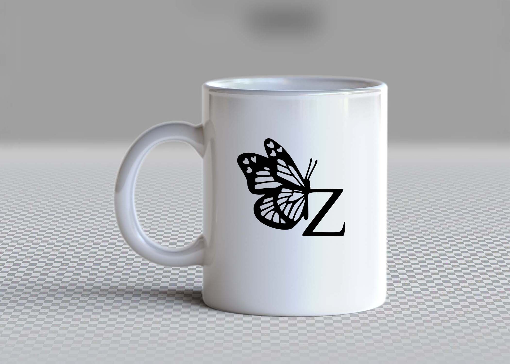 Z Letter Svg Files, Alphabet Svg, Butterfly Svg, Vector, Png, Dxf, Pdf ...