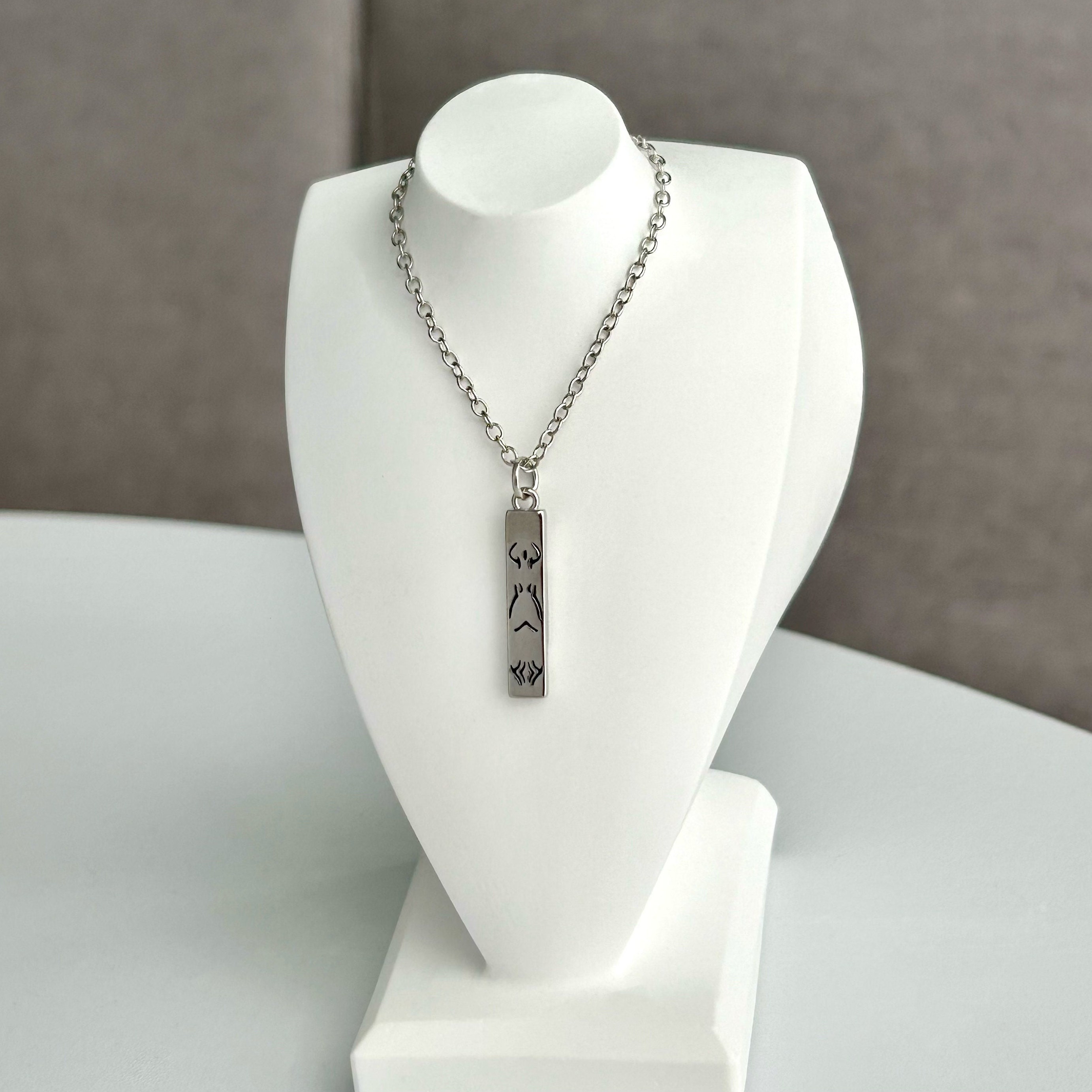 Jujutsu Kaisen Necklace, Anime Pendant, Sukuna, Satoru Gojo, Itadori ...