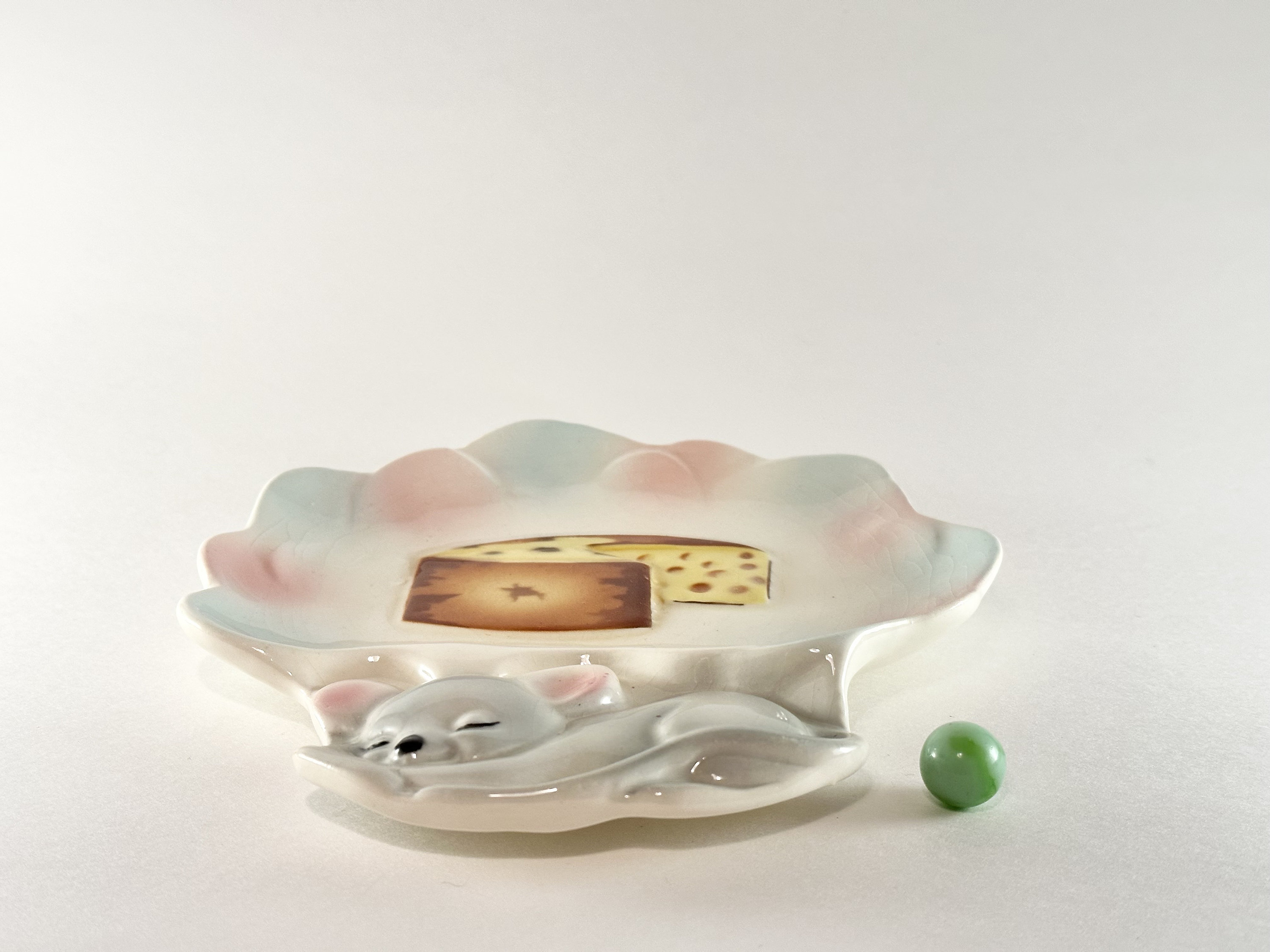 Vintage Mouse Cheese Plate - Etsy