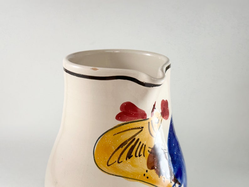 1970s Lamas Rooster Water Pitcher Made in Italy - Etsy