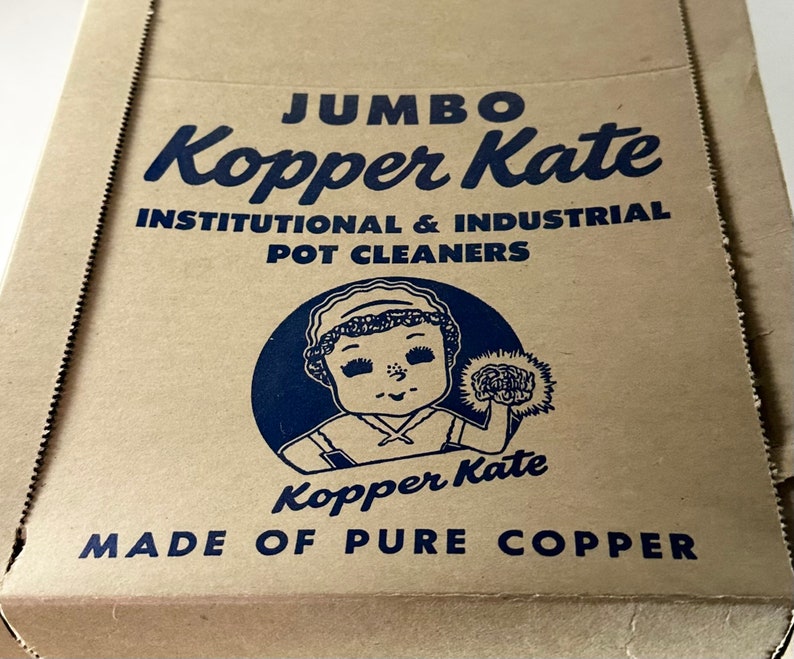 Two Kopper Kate Jumbo Size Copper Pot Scrubbers 1940s - Etsy