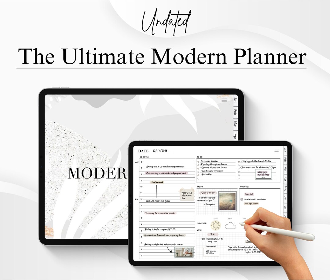 Teacher Digital Planner Teacher Template Goodnotes Undated - Etsy