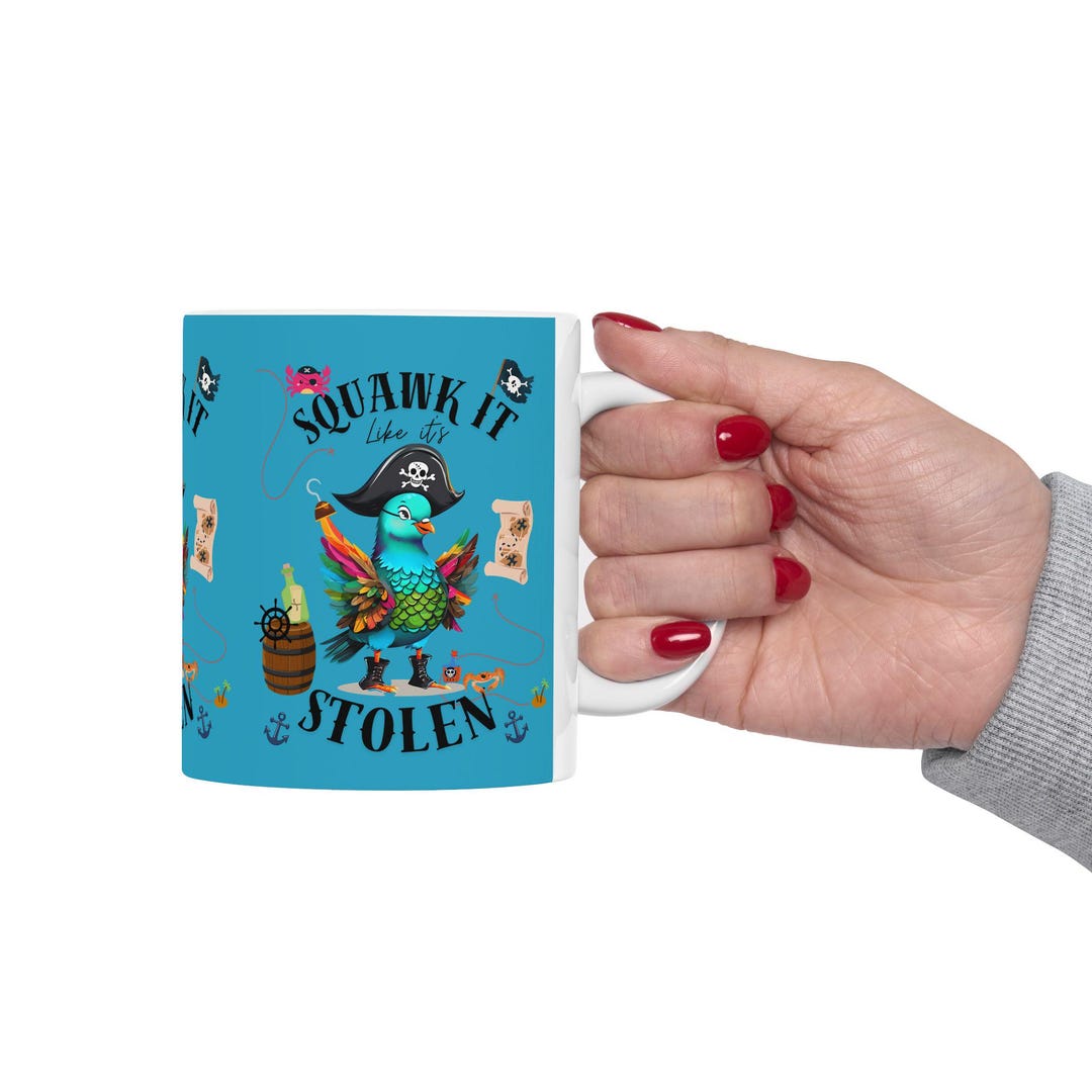 Funny Pigeon Squawk Ceramic Mug: Bird Lover Novelty Coffee Cup - Etsy