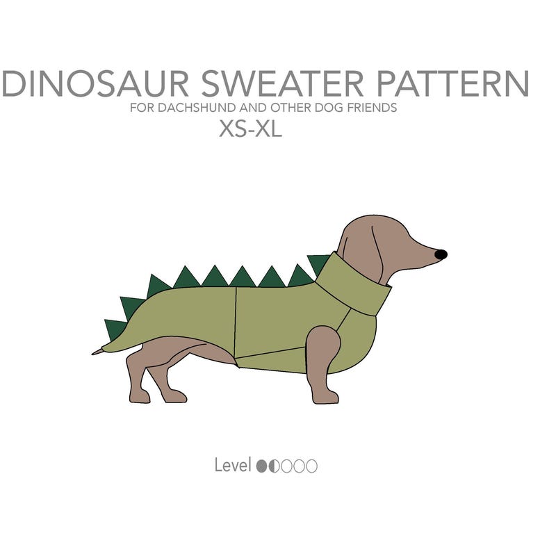 Dog Dinosaur Costume - Etsy UK