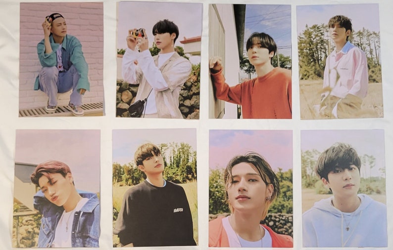 ATEEZ Album Collage & Binder Pages I FEVER Pt.3 Diary - Etsy