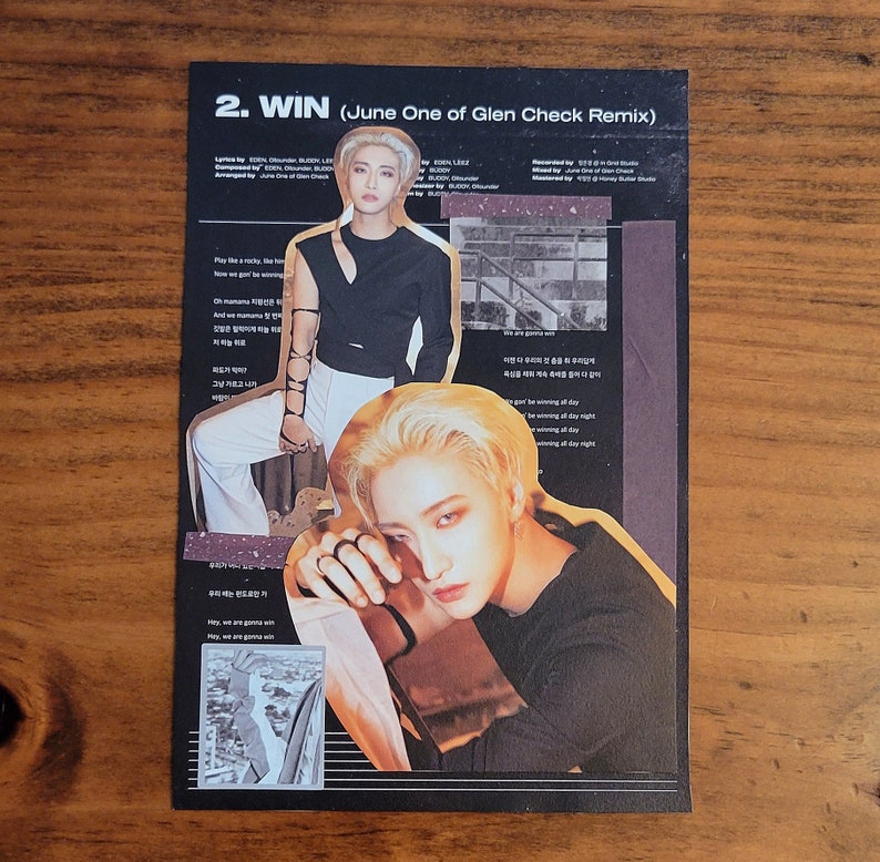 ATEEZ Album Collage & Binder Page I Spin off : From the Witness - Etsy
