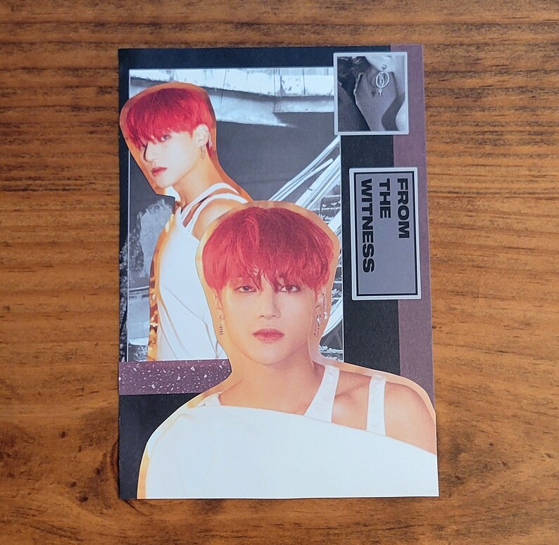 ATEEZ Album Collage & Binder Page I Spin off : From the Witness - Etsy