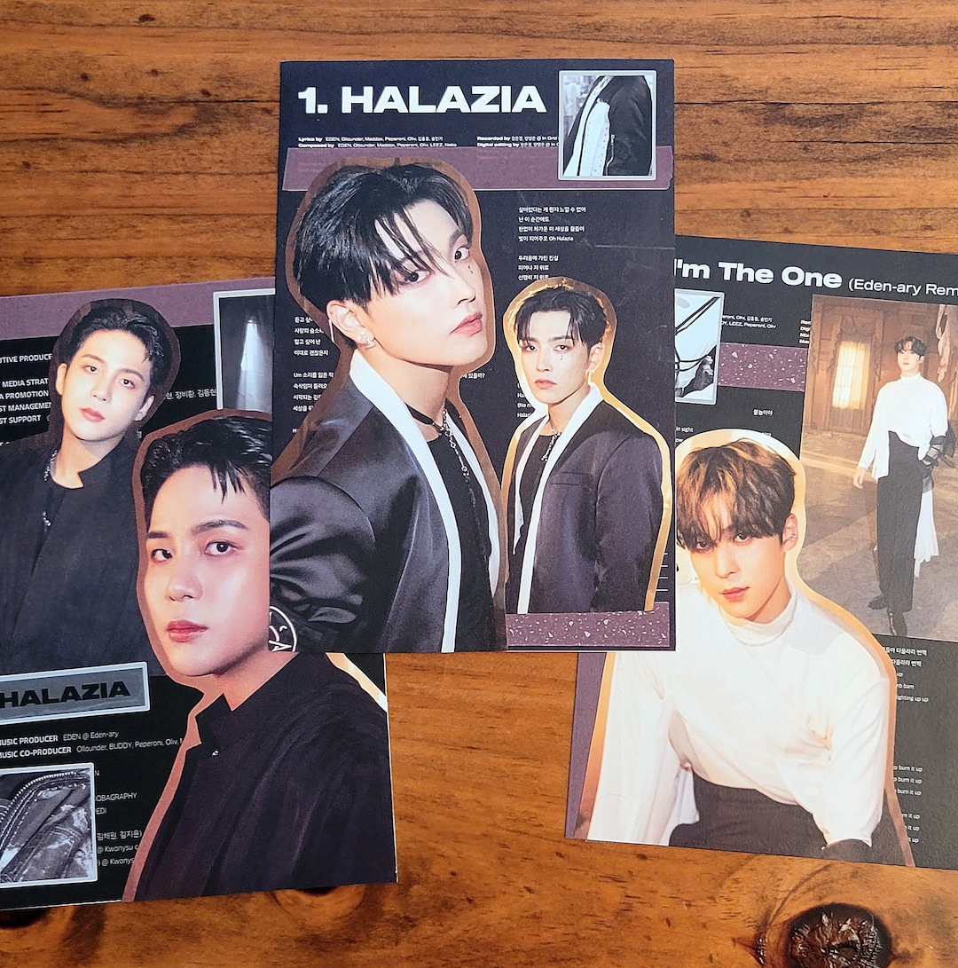 ATEEZ Album Collage & Binder Page I Spin off : From the Witness - Etsy