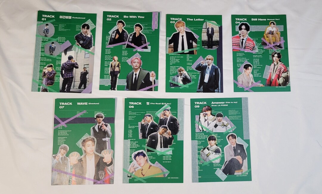 ATEEZ Album Collage Fever Epilogue Diary Version - Etsy