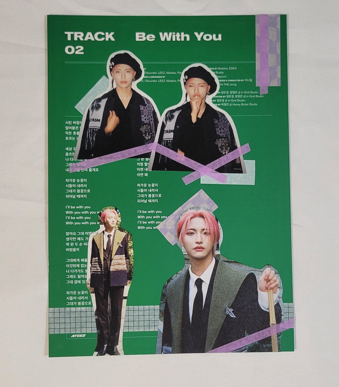 ATEEZ Album Collage & Binder Page I Fever Epilogue Diary - Etsy