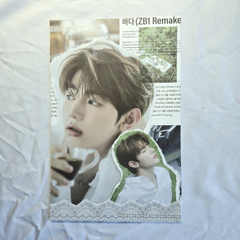 Zerobaseone Cinema Paradise I Album Collage & Binder Page - Etsy