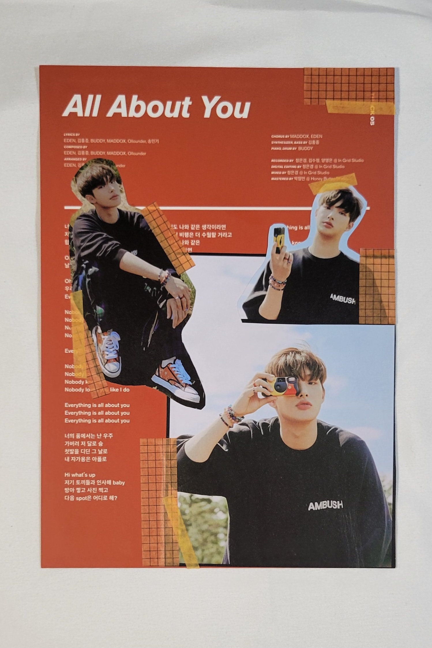 ATEEZ Album Collage & Binder Pages I FEVER Pt.3 Diary - Etsy