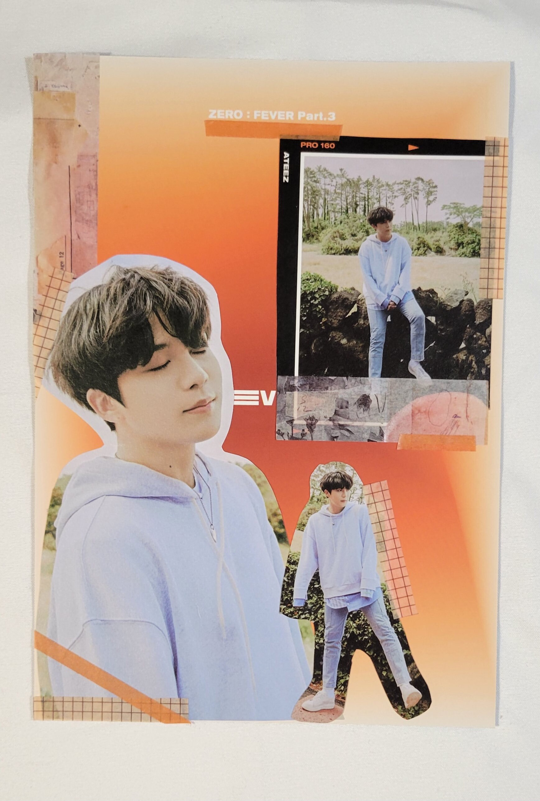 ATEEZ Album Collage & Binder Pages I FEVER Pt.3 Diary - Etsy