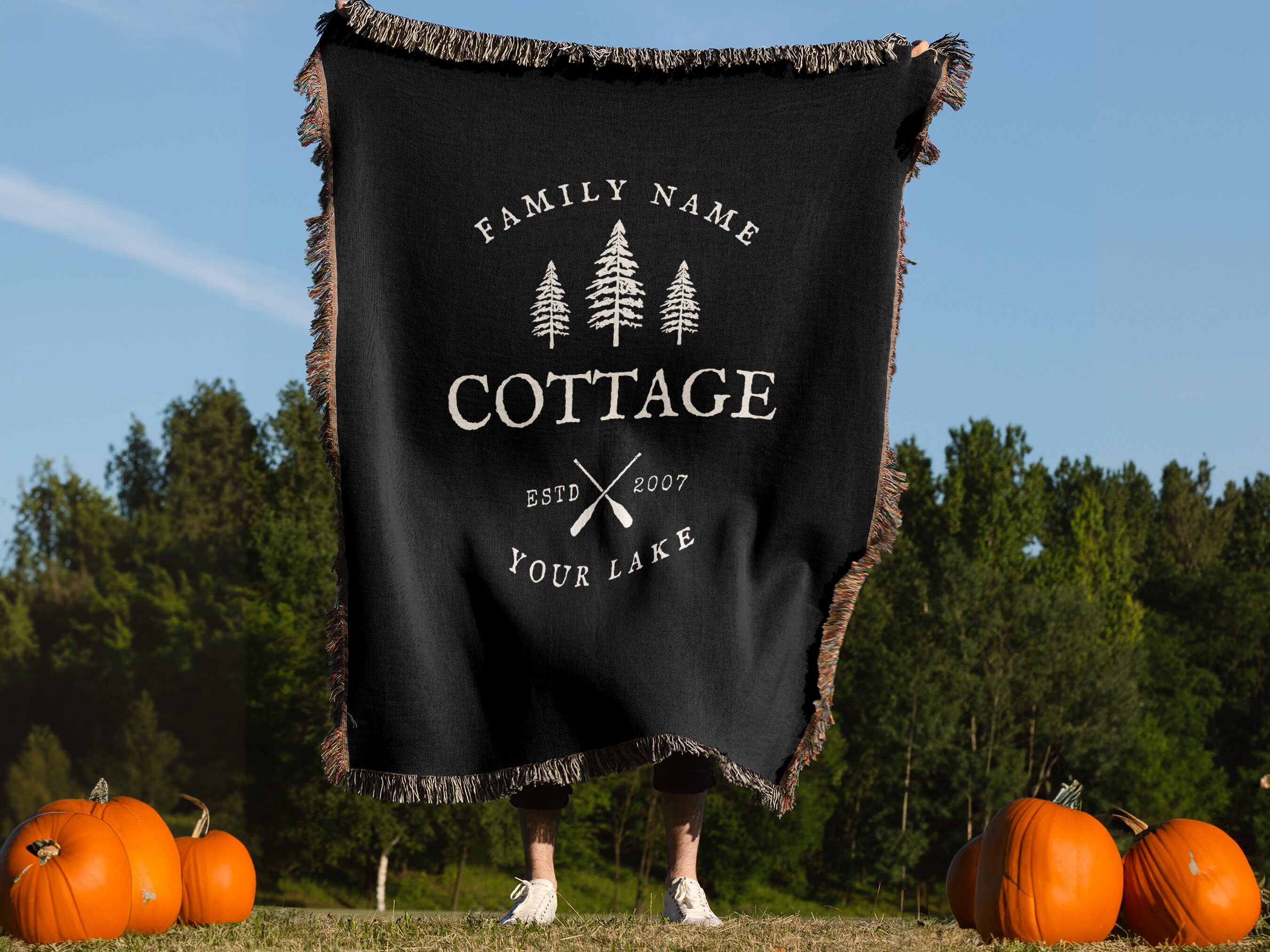 Custom Cottage Decor, Personalized Cottage Gift, Thank You Gift for ...