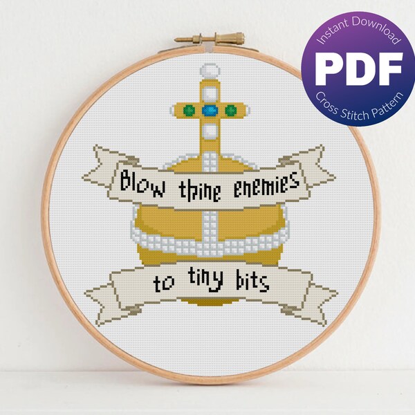 Monty Python Cross Stitch - Etsy