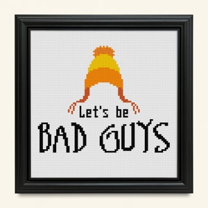 Firefly Inspired Cross Stitch Pattern - Jayne Hat, Let's Be Bad Guys ...