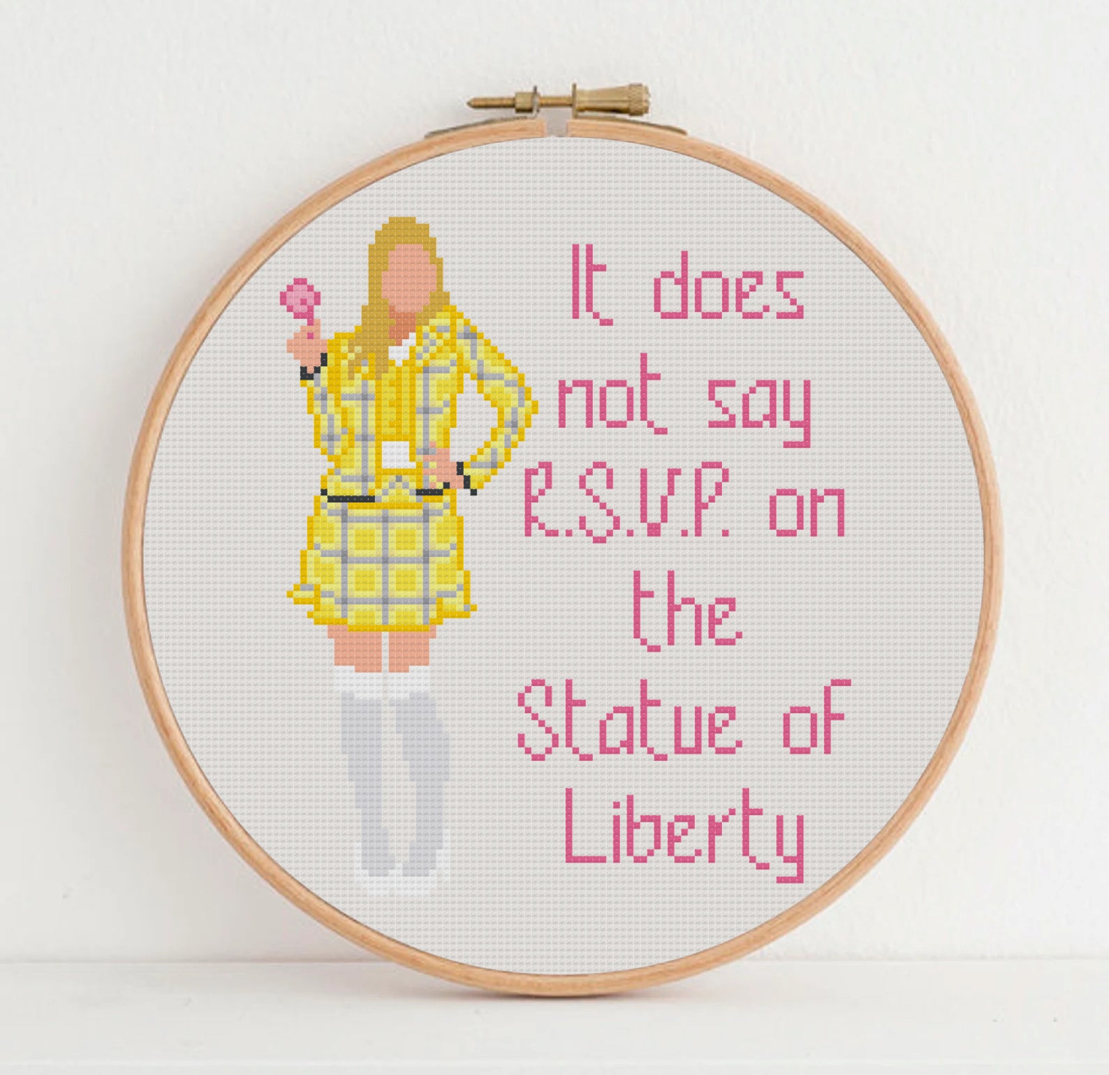 90s Cross Stitch Pattern - Funny Quotes, BOTH Versions Included, Funny ...