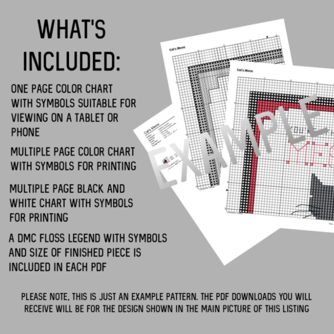 Set of 6 Cross Stitch Patterns, Magic Staff Bundle - Six Staffs ...
