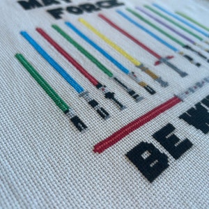 Sci-fi Cross Stitch Pattern - Two Quotes Included, Weapons - PDF ...