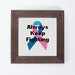 Cancer Awareness Ribbon Cross Stitch Pattern "always Keep Fighting ...