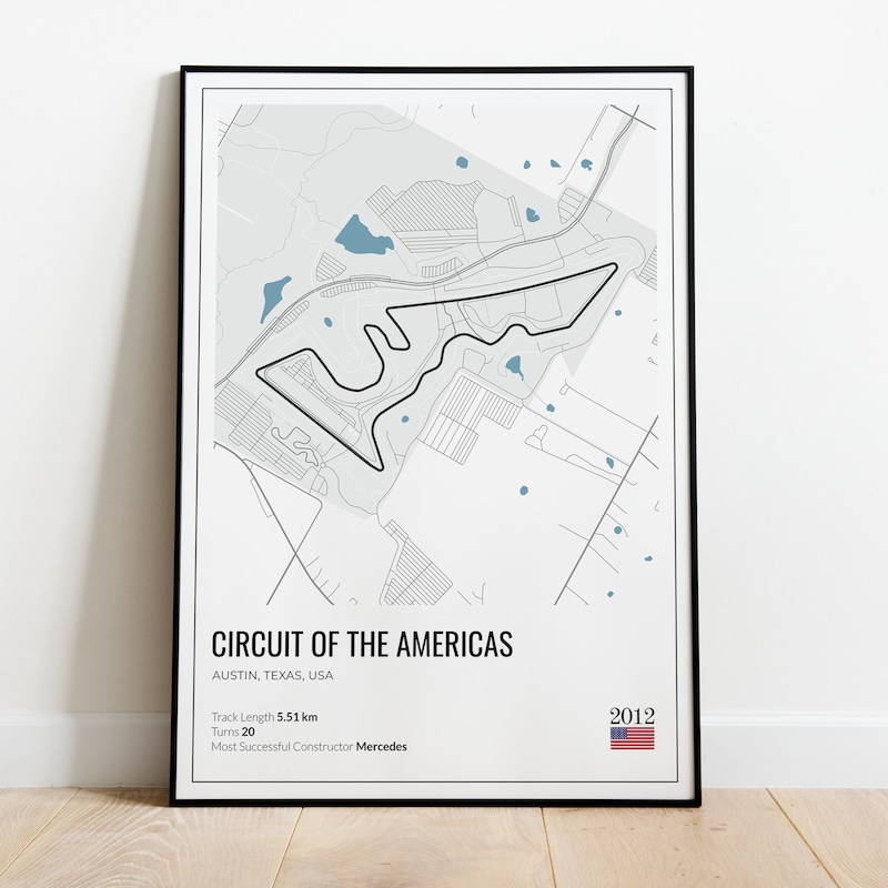 F1 Posters Circuit - Etsy