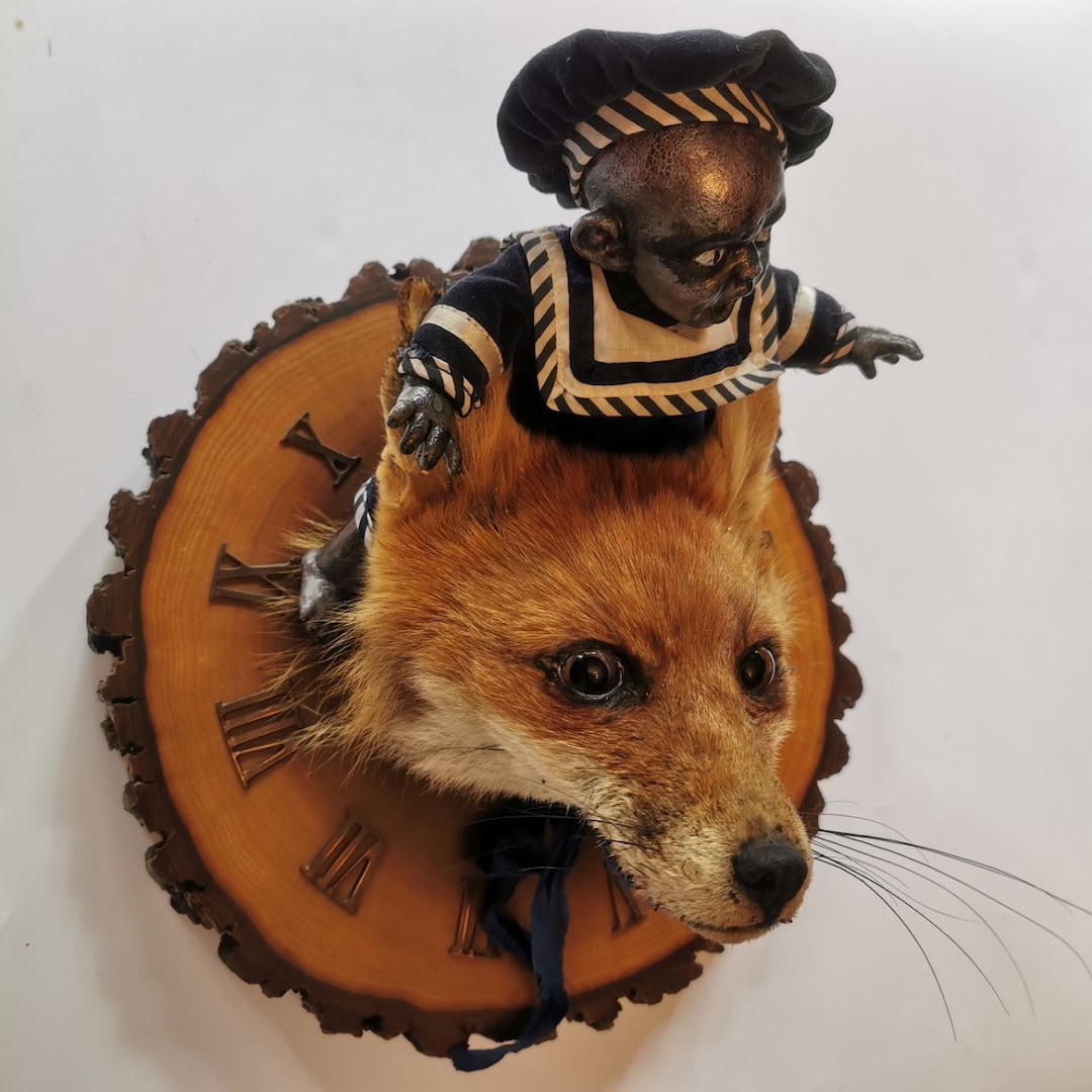 Cursed Doll and Taxidermy SAMMY Halloween Horror Art Fox - Etsy